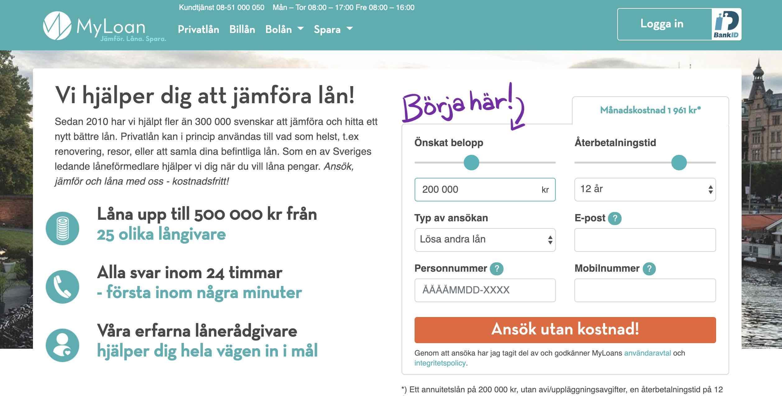MyLoan.se recension – Låna 5.000-500.000 kr – Omdöme – FinancePal